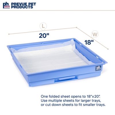 Prevue Pet Products Disposable Cage Liners with Adhesive Tabs - 20 ...