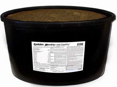 Crystalyx Mineral Lyx with Clarifly Supplement Tub, 125 lb. at Tractor ...