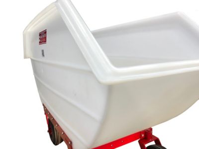 Loyal 14 Bushel Narrow Poly Feed Cart with Air Tires at Tractor Supply Co