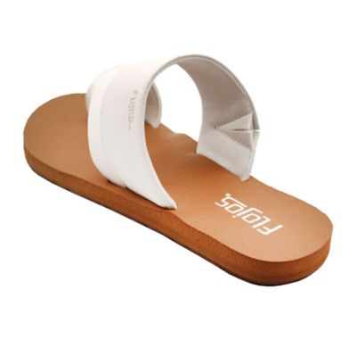 Flojos Amara Asymmetrical Faux Canvas Toe Thong