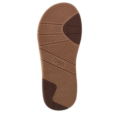 Flojos Men's Alto Thong Sandal with Flo-Jel Comfort Bed