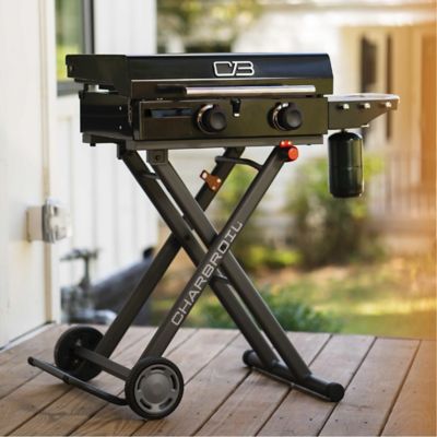 Charbroil 2 Burner Scissor Cart Griddle Grill at Tractor Supply Co.