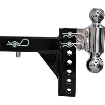 Buyers Products 2 in. Receiver Adjustable Dual Ball Hitch for Hitch ...