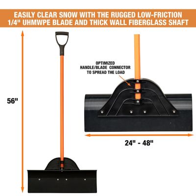 Buyers Products 30 Inch Poly Barn Scraper at Tractor Supply Co.