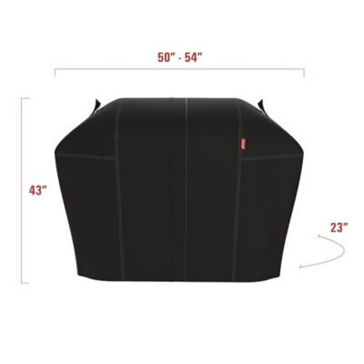 Coleman Cookout Heavy Duty Cover for 3 and 4 Burner BBQ Grills, Black ...