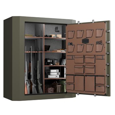 Remington Big Green Fire/Waterproof 84-Gun Safe with Electronic Lock ...