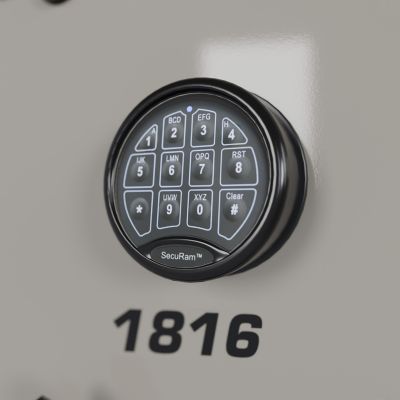 Remington Long Range Fire/Waterproof 84-Gun Safe with Electronic Lock ...