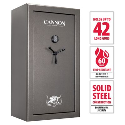 Cannon 81 Long Gun 31.52 cu. ft. Electronic Lock Gun Safe, 75 Min. Fire ...