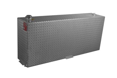 RDS 90 gal. Auxiliary Fuel Tank Toolbox Combo Diamond Plate, 72745 at ...