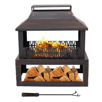 Grand Teton Collection Wood-Burning Targhee T100 Stove, 2000 sq ft ...