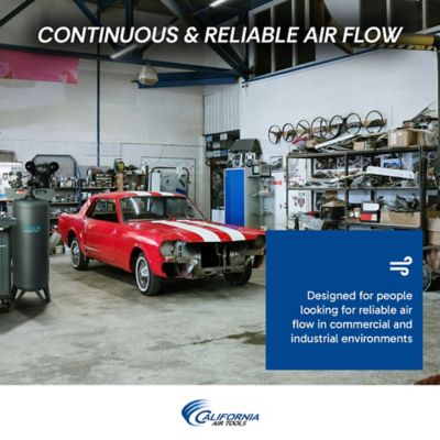 California Air Tools 60 Gal. 3.7 HP Continuous Run Air Compressor at ...