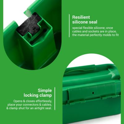 SOCKiTBOX The Original Weatherproof Connection Box - Large Indoor ...