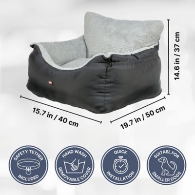 TRIXIE Convertible Lite Dog Car Seat for Small Dogs, Dog Booster Seat ...