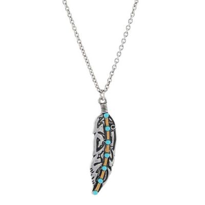 Montana Silversmiths Turquoise Takeoff Attitude Necklace, ANC5922 at ...