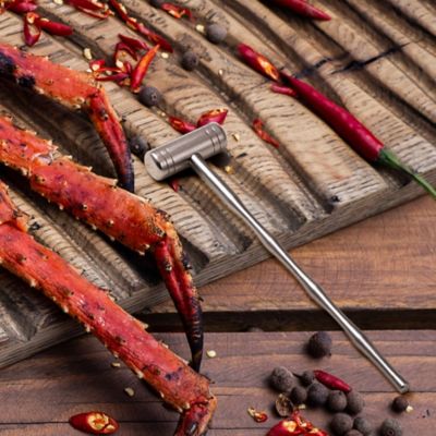 Creole Feast Stainless Steel Crab or Lobster Mallet, Seafood Hammer ...
