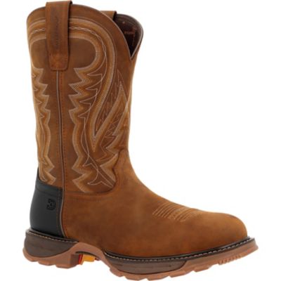 Durango Maverick XP Mens Round Steel Toe Western Boot, 11 W,Coyote ...
