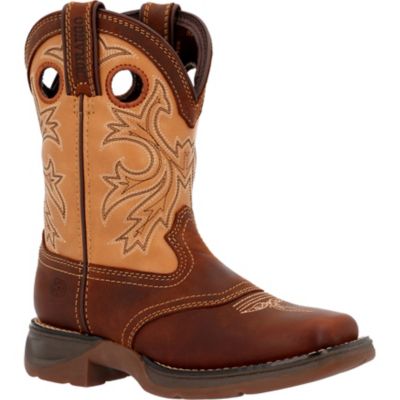 Durango Lil' Durango Kids Tan Rebel Pro Boot, 9 M,Brown/Tan at Tractor ...
