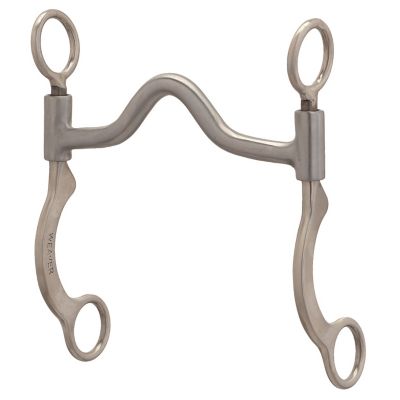 Weaver Equine Pro Series Short 6-1/2 in. Cheek Horse Bit, Brushed ...