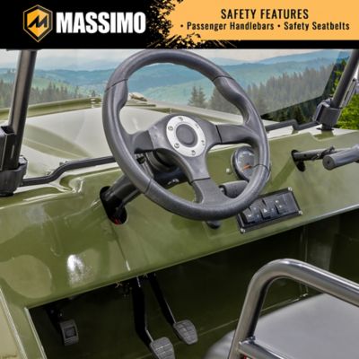 Massimo 300cc 2-Seater All-Terrain Go Kart, Green at Tractor Supply Co.