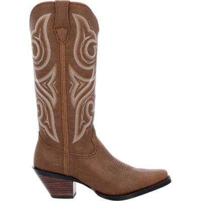 Durango Crush Womens Chocolate Snip Toe 13 in. Boot