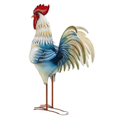 Red Shed Big Colorful Metal Rooster, 6 ft., White at Tractor Supply Co