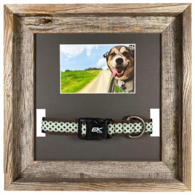 Barnwood USA Rustic Farmhouse Reclaimed Wood Memorial Pet Picture Frame ...