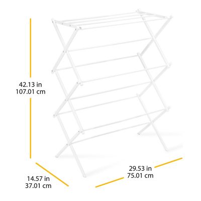 Whitmor 3 Tier Folding Metal Drying Rack at Tractor Supply Co