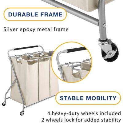 Whitmor Easy lift Triple Laundry Sorter at Tractor Supply Co.