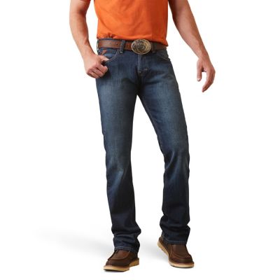 Ariat Men's Slim Fit Low-Rise Legacy M7 Straight Leg Jeans, 36x34 ...