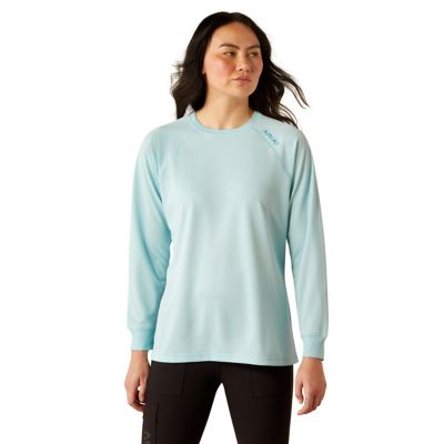 Ariat Women's Rebar Heat Fighter Essential Long Sleeve T-Shirt, XL ...