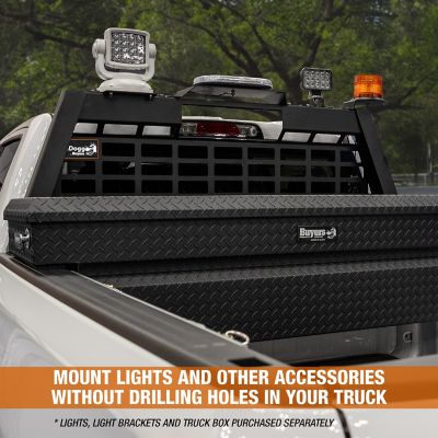 Buyers Products GuardDogg Heavy Duty Steel Pick Up Truck Headache Rack ...