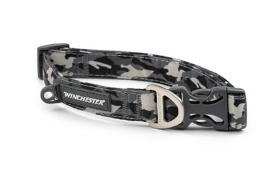 Winchester Pet Camo Designer Dog Collar, M,Black at Tractor Supply Co