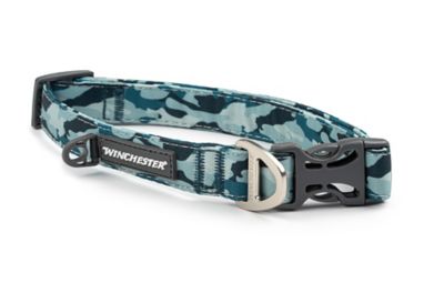 Winchester Pet Camo Designer Dog Collar, M,Aqua Haze at Tractor Supply Co