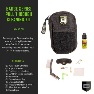 Breakthrough Clean Technologies Badge Series Pull Through Cleaning Kit ...