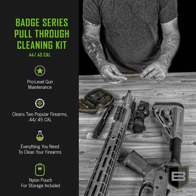 Breakthrough Clean Technologies Badge Series Pull Through Cleaning Kit ...