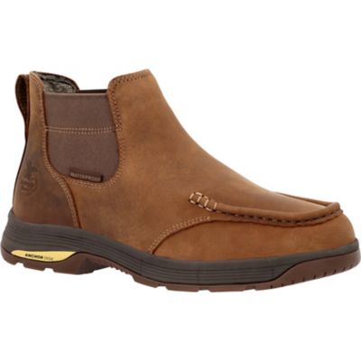 Georgia Boot Athens SuperLyte Waterproof Work Chelsea Boot at Tractor ...