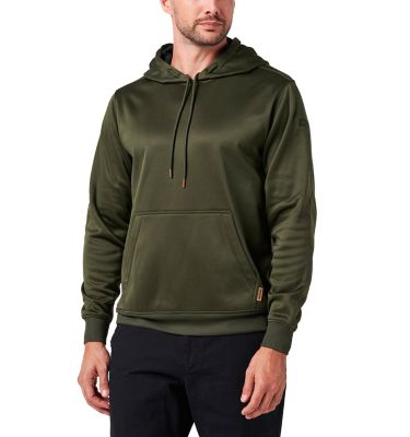 Lucky Brand Workwear Long Sleeve Fleece Hoodie, XL,Dark Olive at ...