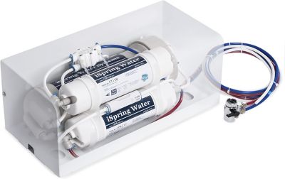 iSpring Tankless System with Pump, 5 Stage De-ionization Reverse ...