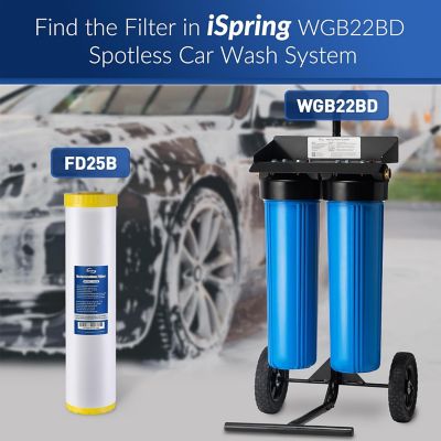 iSpring Deionized Water Filter for Spotless Car Wash System at Tractor ...