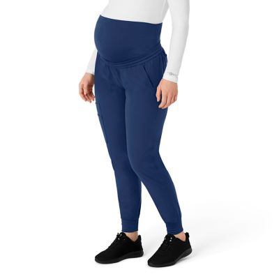 Carhartt Women's Force Essentials Maternity Jogger Scrub Pant, L,Navy ...