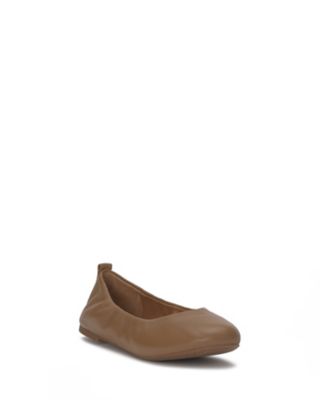 Lucky Brand Women's Emmielou Leather Ballet Casual Flat, 6,Almond at ...