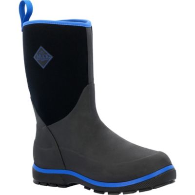 Muck Boot Company Kid's Element Neoprene Black/Blue Boot, 5 M,Black ...