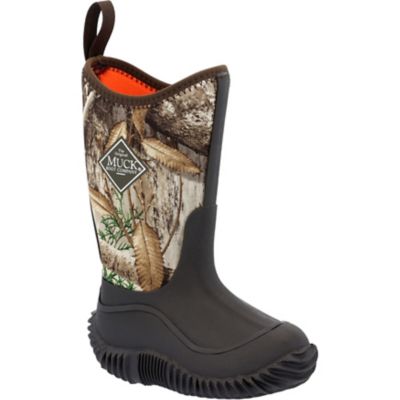 Muck Boot Company Kid's Real Tree Edge Hale Tall Boot, 3 M,Brown ...