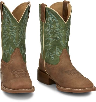 Justin Men's Frontier Big Bucks 11 in. Vibram Sole Western Boot