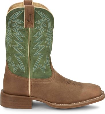 Justin Men's Frontier Big Bucks 11 in. Vibram Sole Western Boot