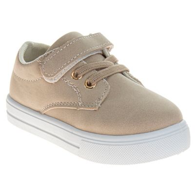 French Toast Toddler-Little Kid Hook & Loop Casual Sneakers, 9,Khaki at ...