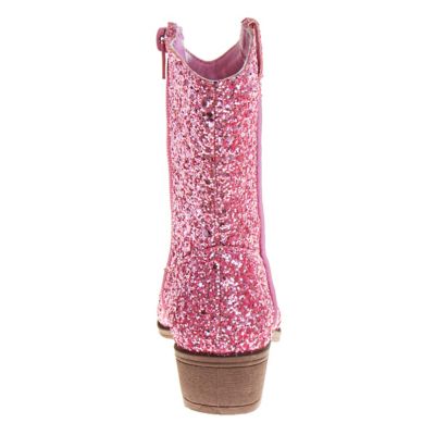 Kensie Girl Little-Big Kids Glittery Western Boots