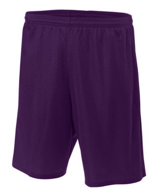 A4 Men's SPRINT Poly Tricot Mesh 7 in. Inseam Short, XS,Purple at ...