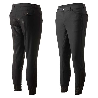 Equinavia Erik Mens Full Seat Breeches, 32,Black at Tractor Supply Co