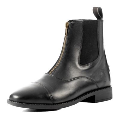 Equinavia Women's Tora Leather Zip Paddock Boots, 7,Black at Tractor ...